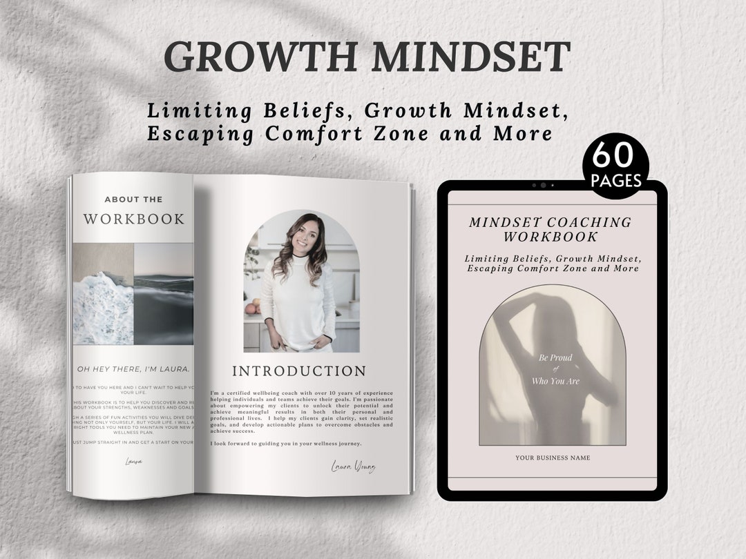 Life Coach Ebook, Growth Mindset Coaching Ebook, Therapist Template ...