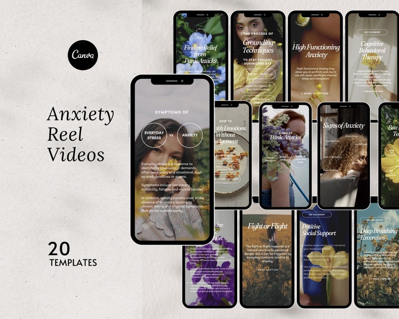 Mental Health Instagram Reels, Anxiety Social Media, Anxiety Coach ...