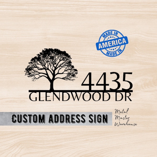 Oak Tree Sign - Etsy