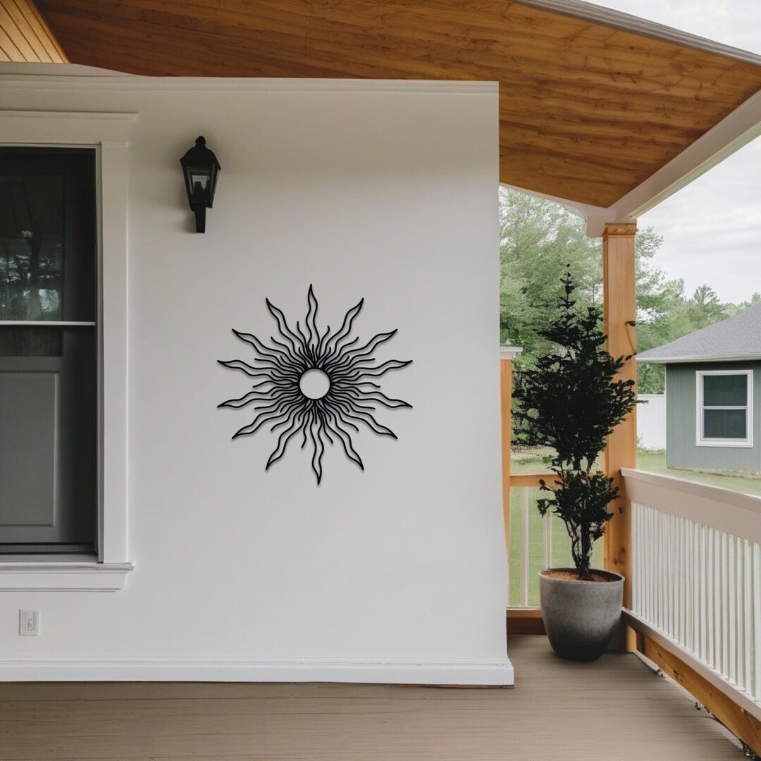 Decorative Sun Metal Sign • Metal Sun Sign • Astrology Sign - Etsy