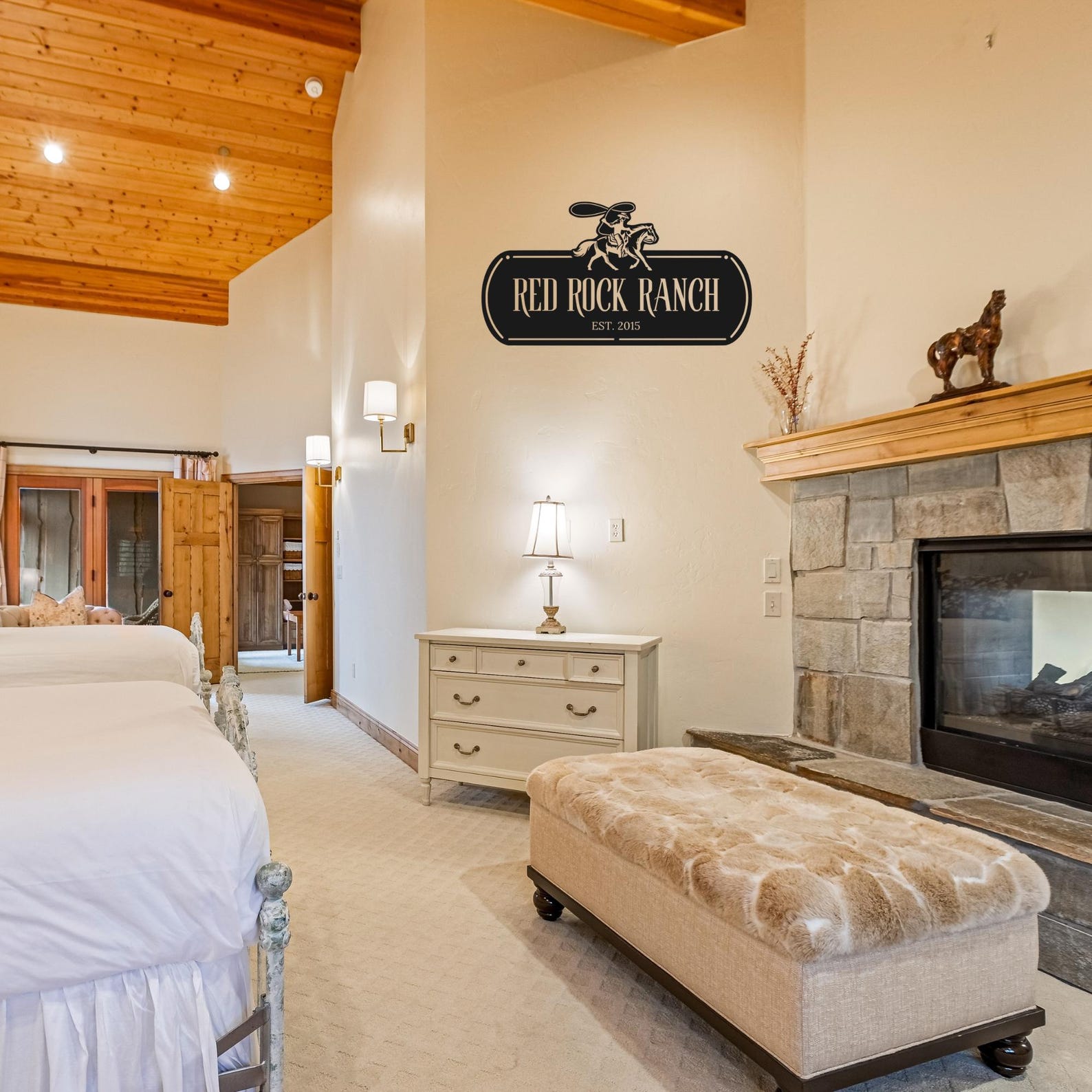 Custom Name Cowboy Gate Sign • Custom Name Farm Sign • Custom Name ...