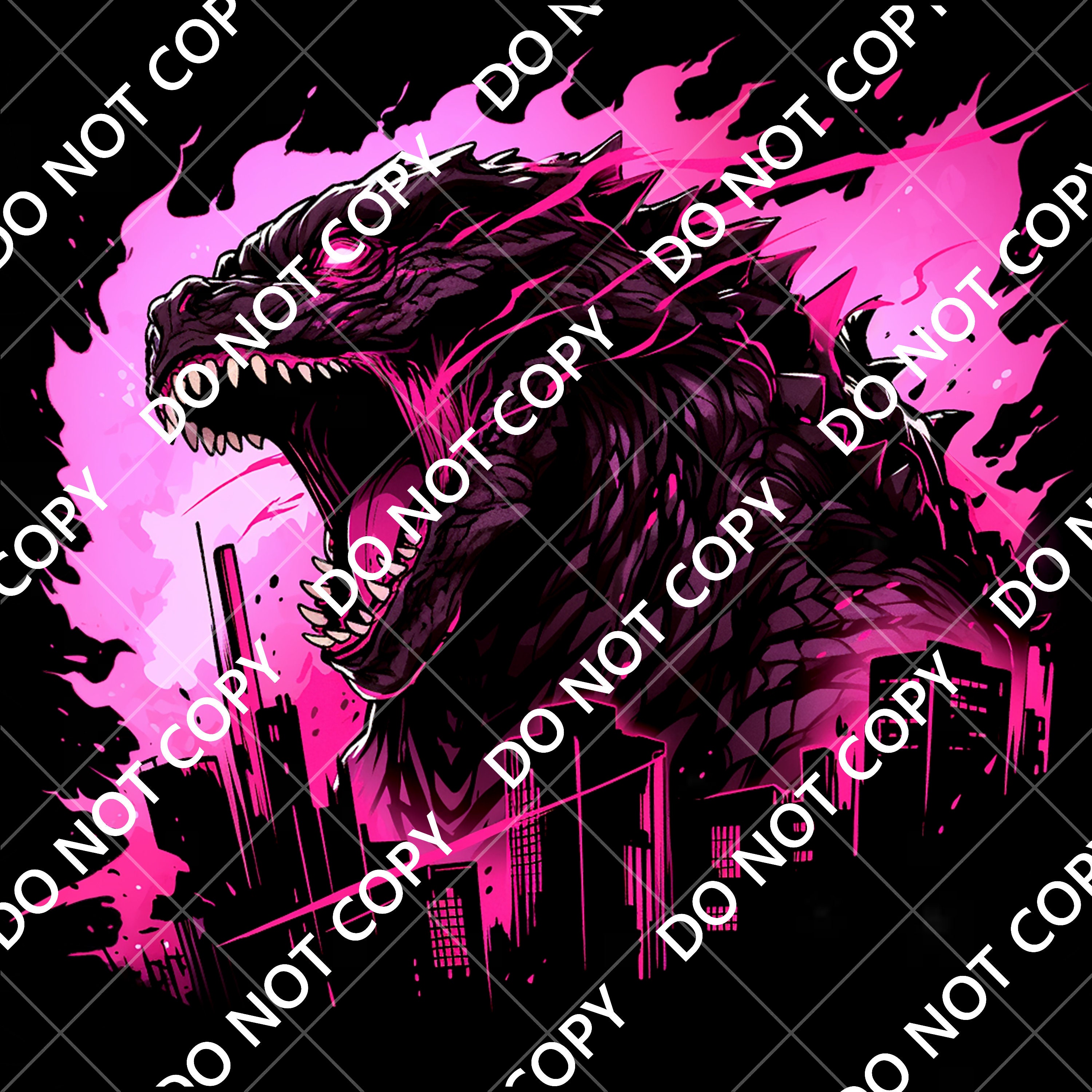 Godzilla Vector Art Digital Download Godzilla X Kong: the New Empire ...