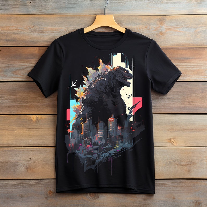 Godzilla Over City PNG File, Kaiju Png, King of the Monsters Png ...
