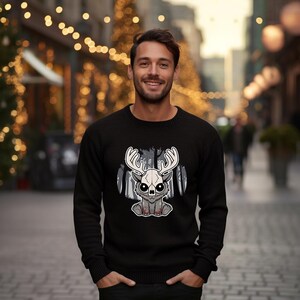 Cute Wendigo PNG & SVG | Kawaii Cryptid Skull Clipart for T-shirts ...