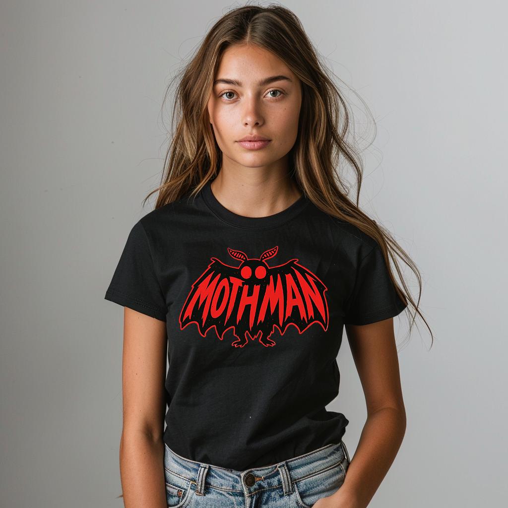Retro Mothman Logo SVG PNG | Vintage Cryptid Clipart for Cricut ...