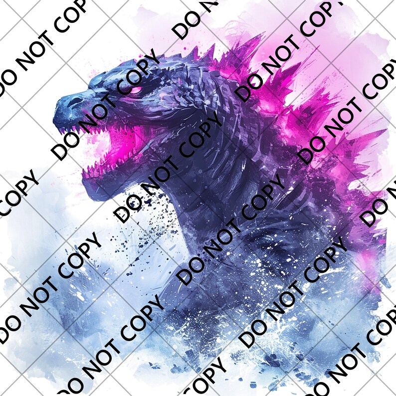 Godzilla Vector Art Digital Download Godzilla X Kong: the New Empire ...