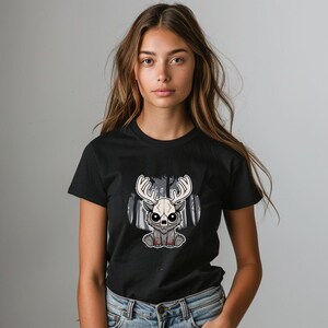 Cute Wendigo PNG & SVG | Kawaii Cryptid Skull Clipart for T-shirts ...