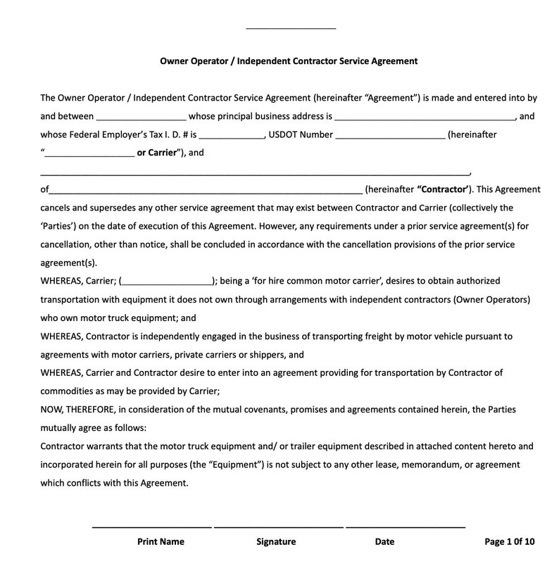 Ultimate Trucking Business Templates and Legal Documents - Etsy