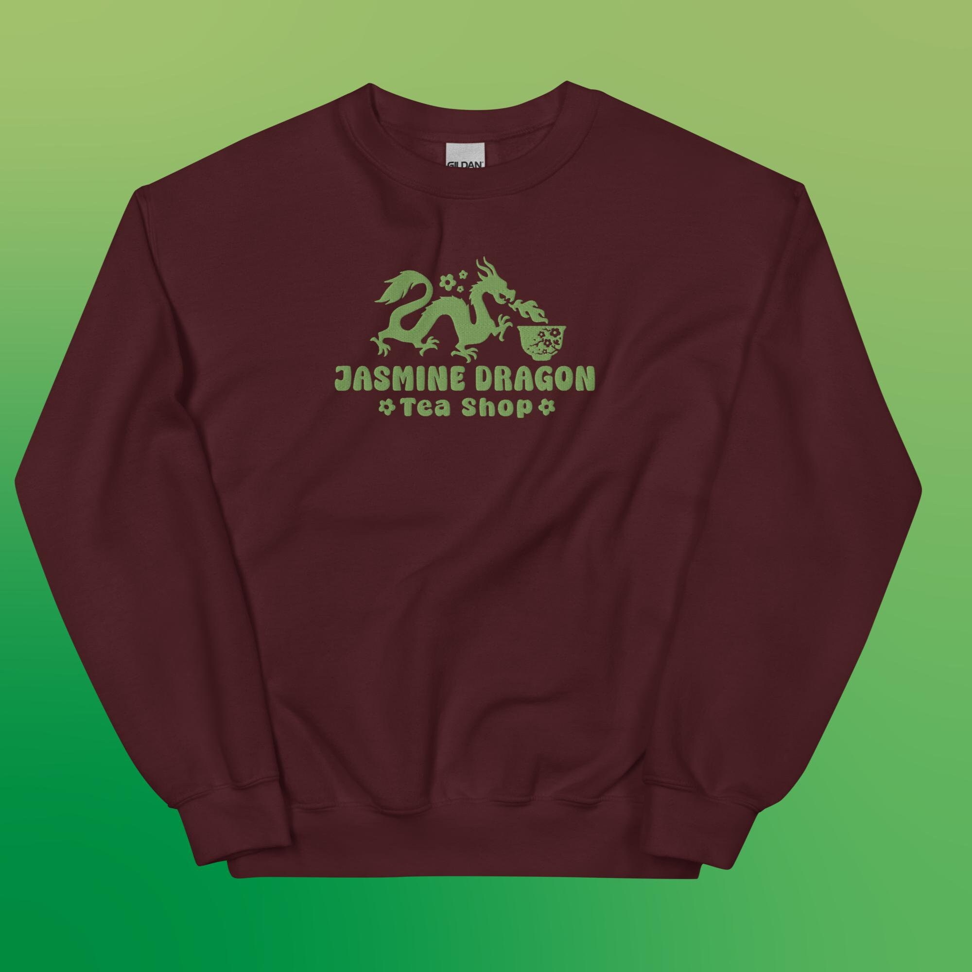 Avatar the Last Airbender Jasmine Dragon Tea Shop Embroidered ...