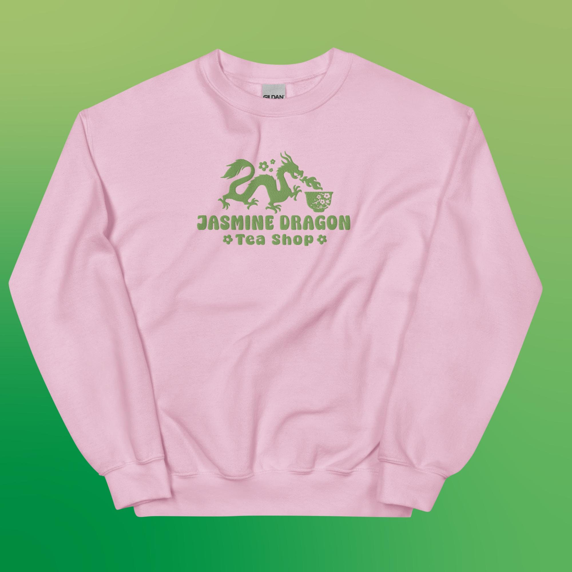 Avatar the Last Airbender Jasmine Dragon Tea Shop Embroidered ...