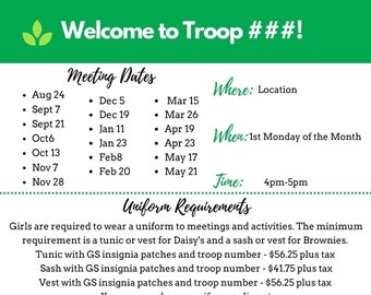 Daisy Girl Scout Interest Survey - Etsy