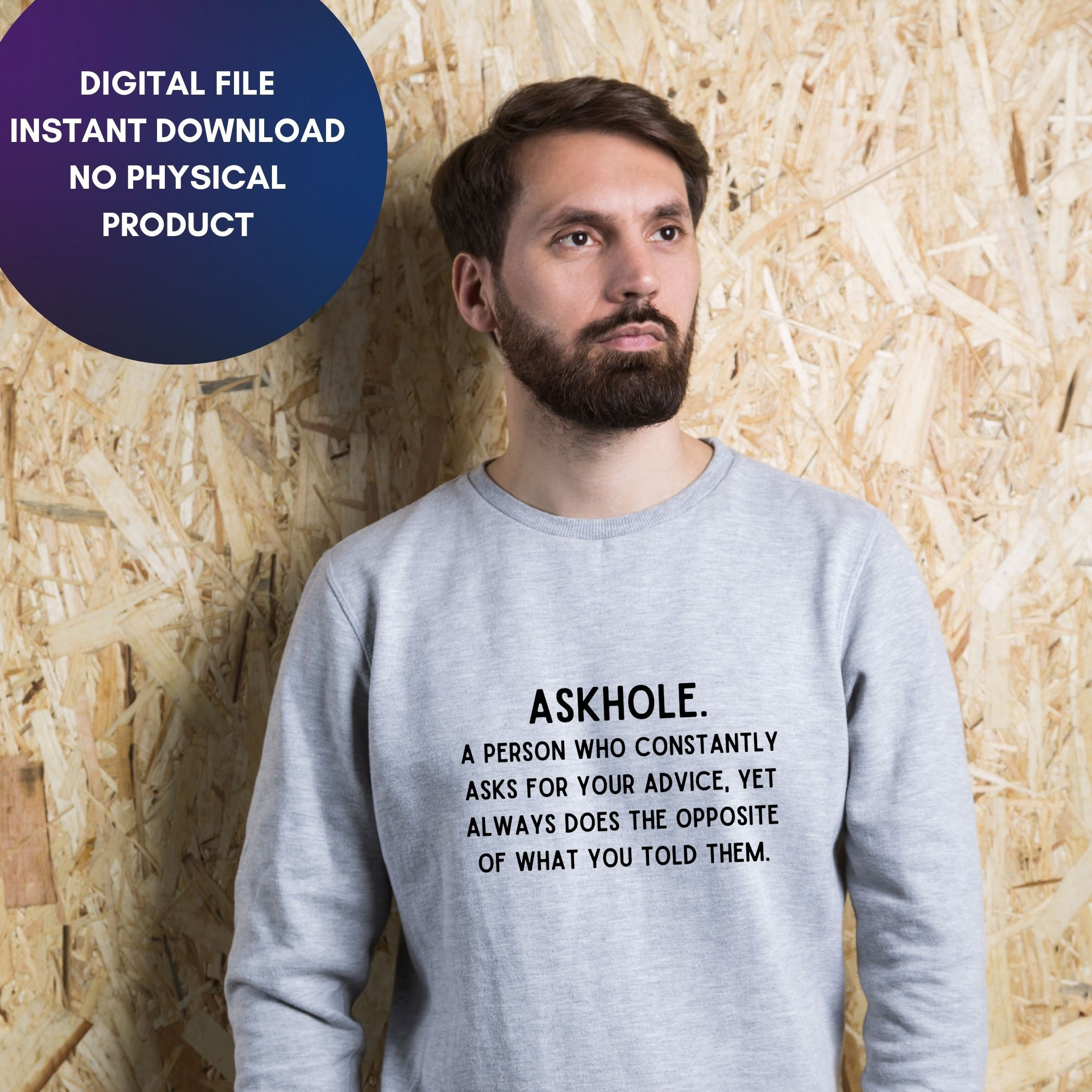 Askhole Svg, Asshole Svg, Rude Svg, Offend Svg, Adulting Svg, Profanity ...