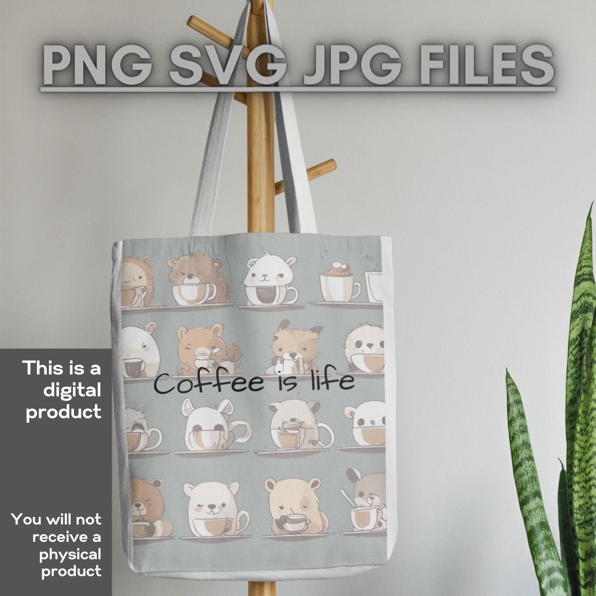 Coffee is Life PNG, SVG, JPG - Etsy