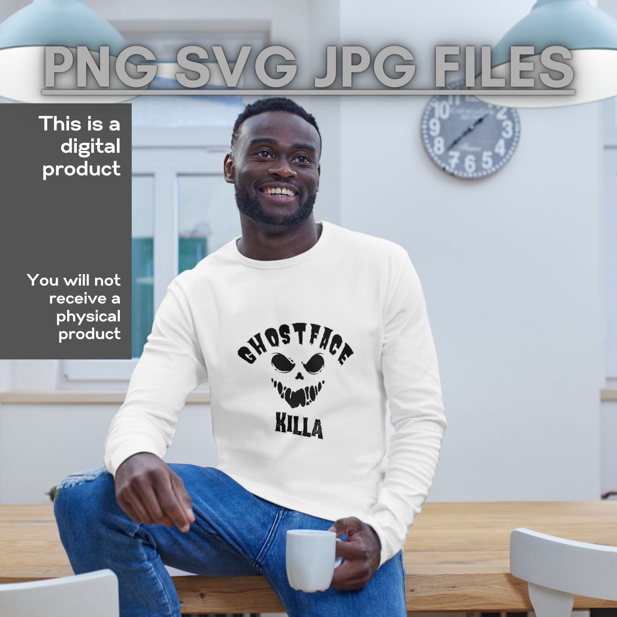Ghostface Killa, Spooky Halloween, Png, Svg, Jpg Bundle - Etsy