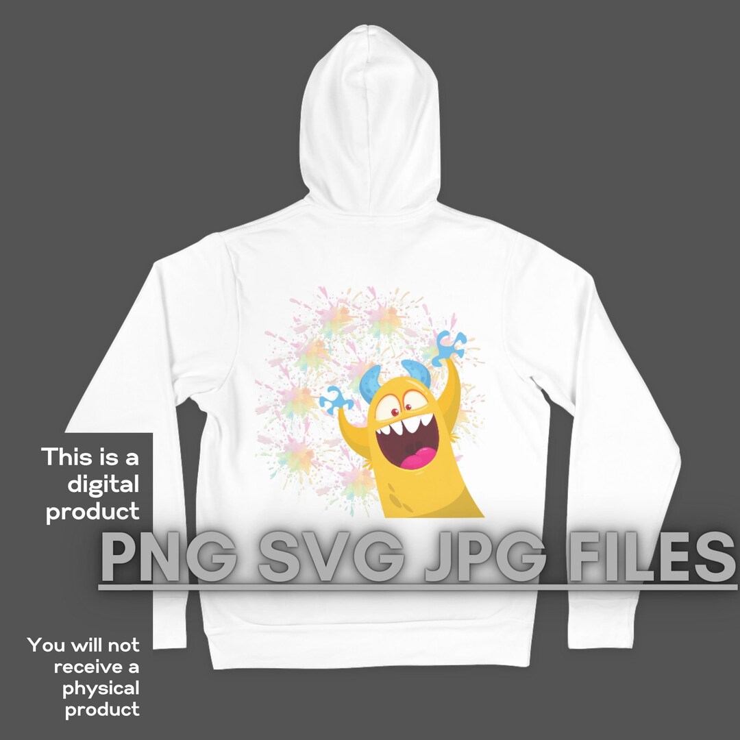 Fireworks Monster Portrait Series, Cartoon SVG, PNG, and JPG Bundle - Etsy