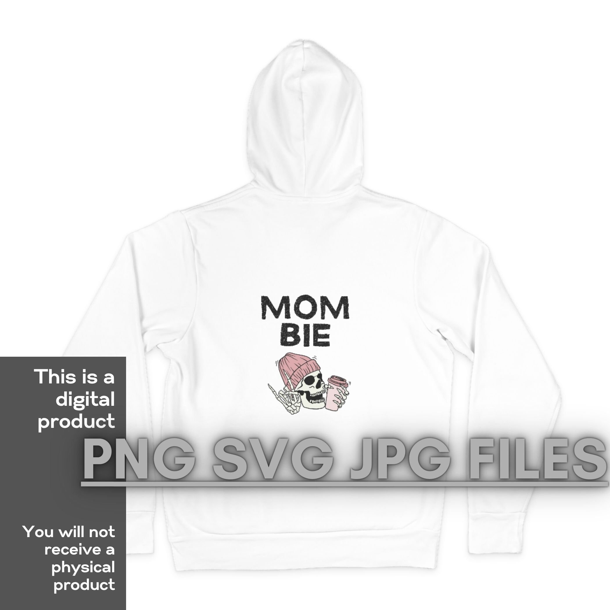 Mombie, "mom Zombie" Humor PNG, SVG, JPG Bundle - Etsy