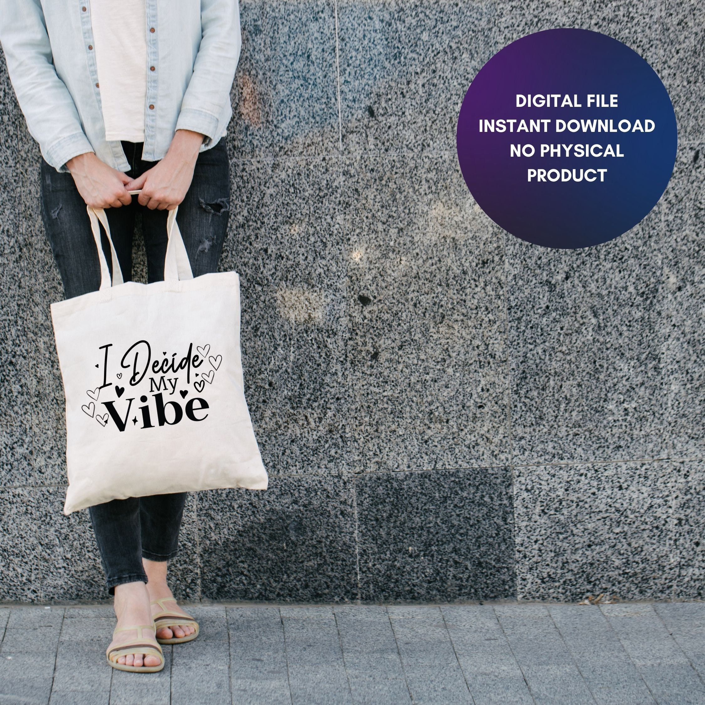 I Decide My Vibe Svg, Inspirational Svg, Motivational Svg, Happiness ...