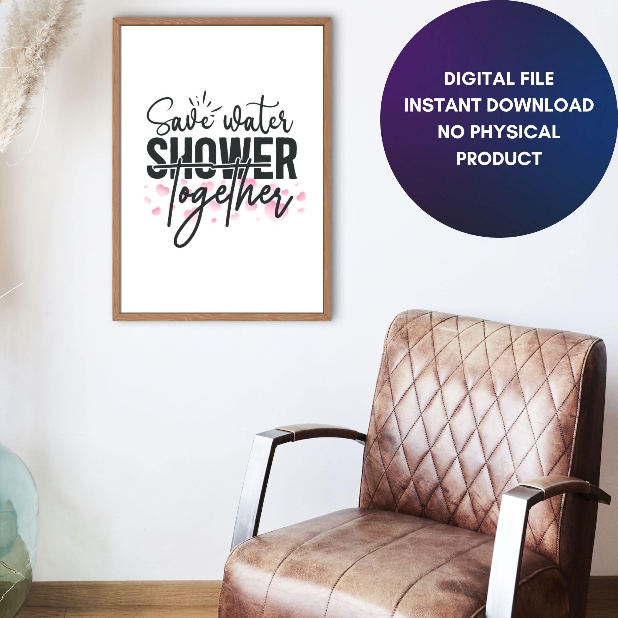 Save Water Shower Together Svg, Bathroom Svg, Master Bath Svg Jpg Png ...