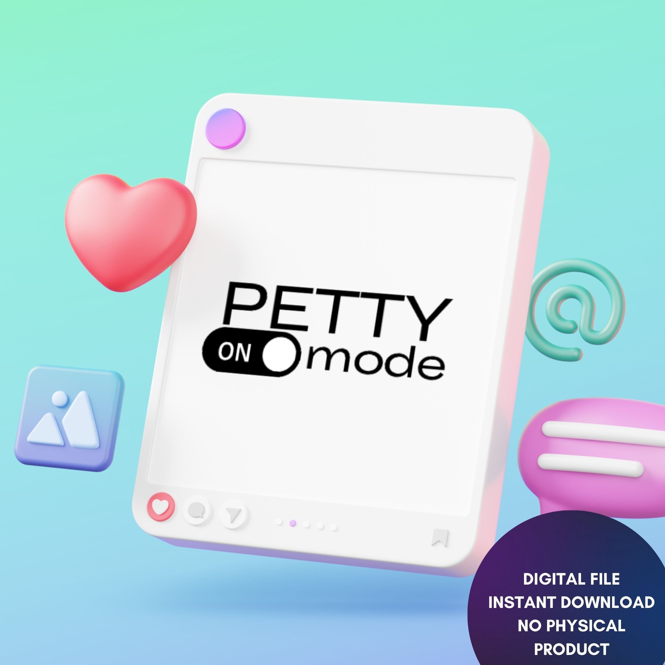 Petty SVG, Sarcastic Svg, Trendy, Sassy Svg, Unbothered Svg, Sarcasm ...