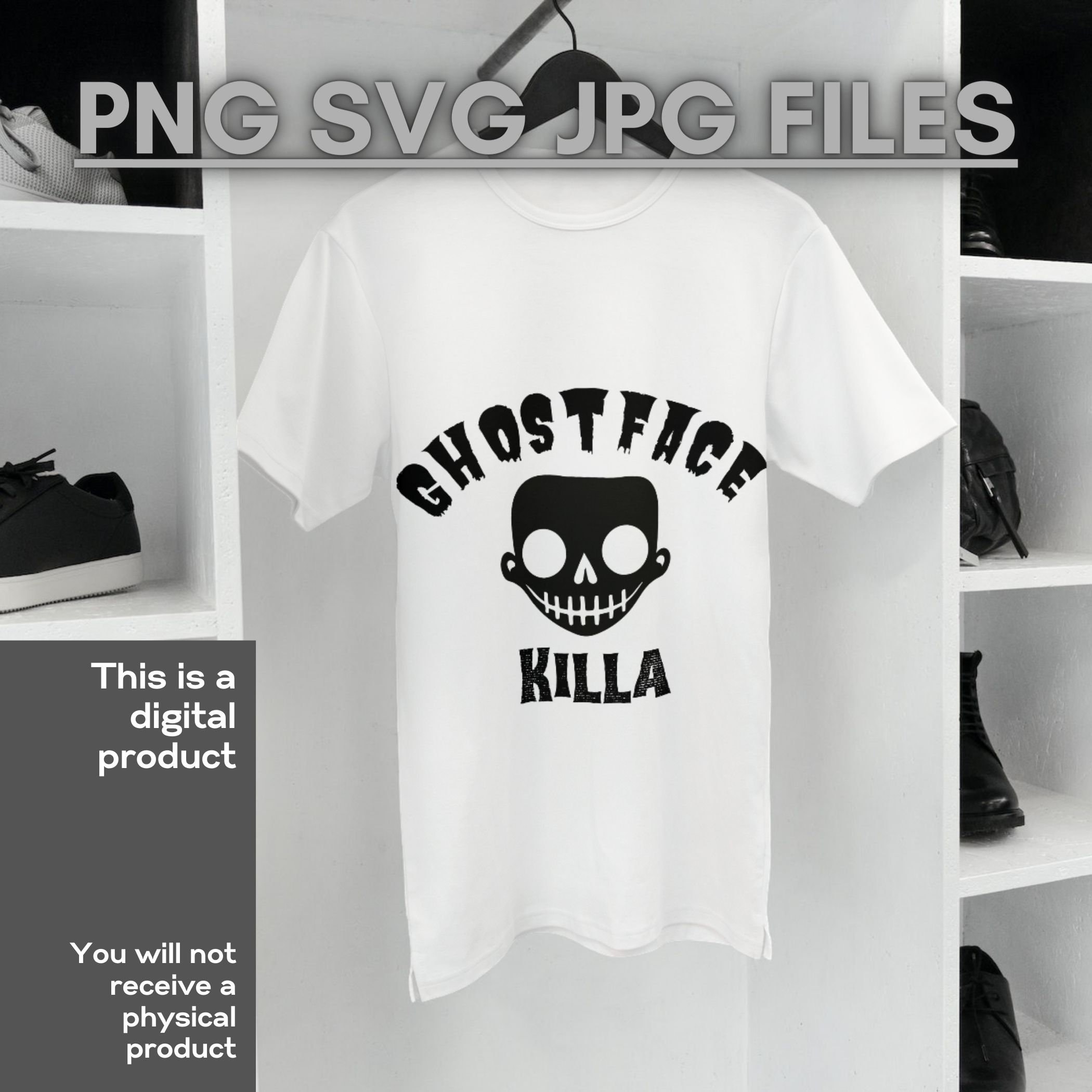 Ghostface Killa, Spooky Halloween, Png, Svg, Jpg Bundle - Etsy
