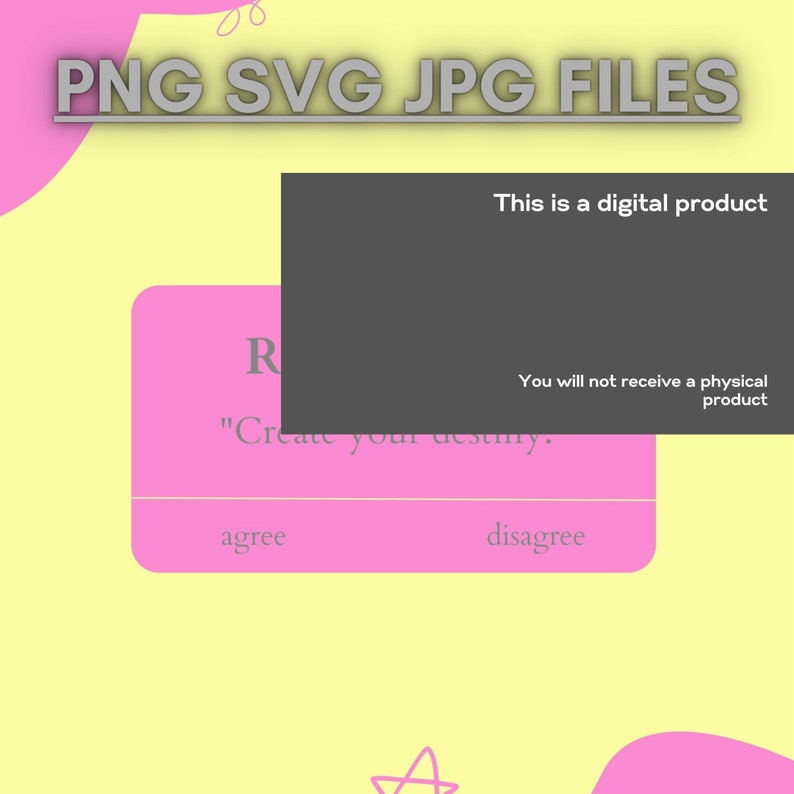 Neon Feminine Reminder Poster Motivational Digital Download SVG, PNG ...
