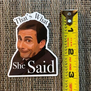 That’s What She Said Sticker - Etsy