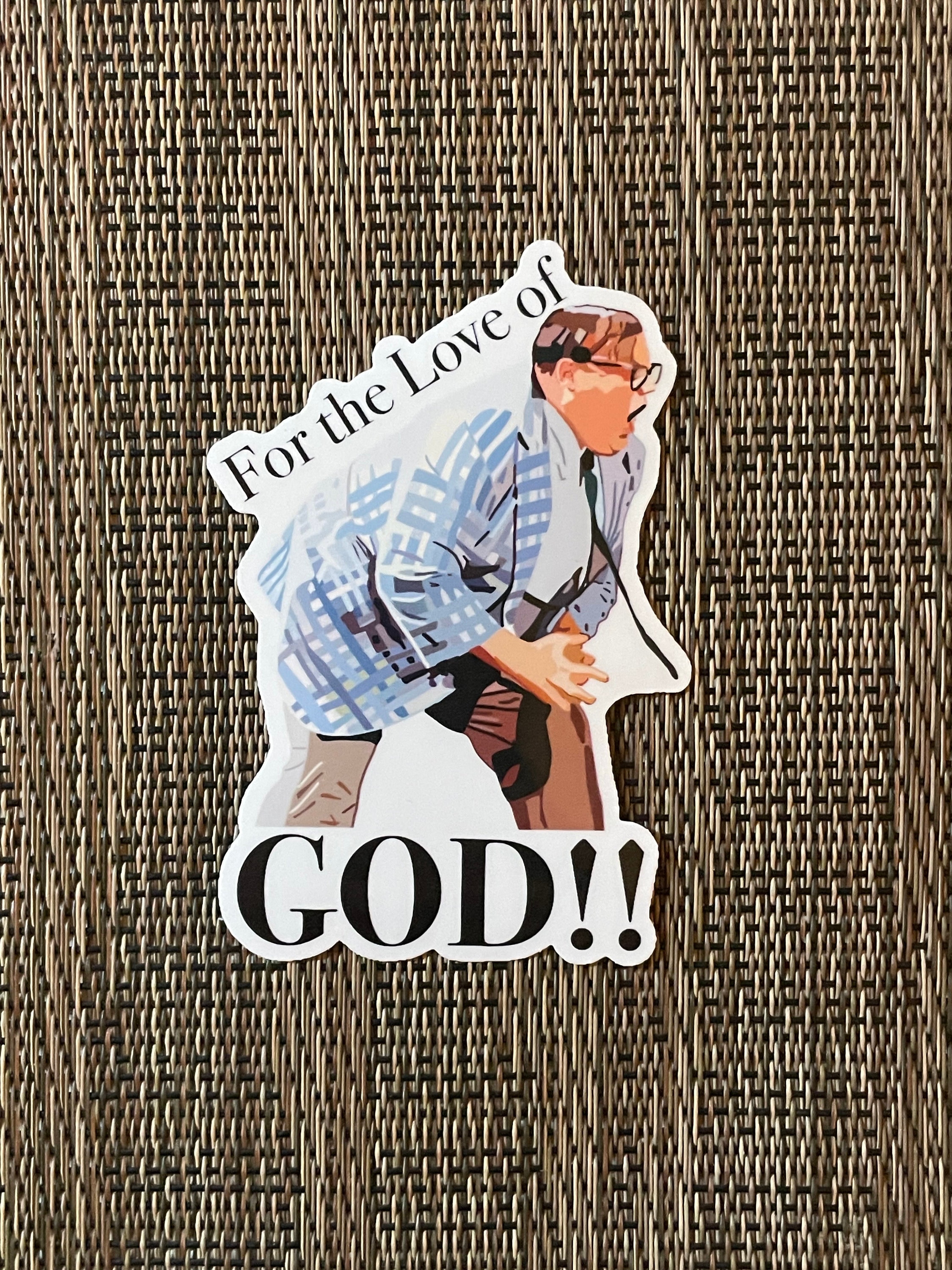 For the Love of God! Chris Farley Inspired Sticker - Etsy