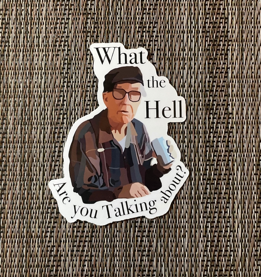 Grumpy Old Men Inspired Sticker - Etsy