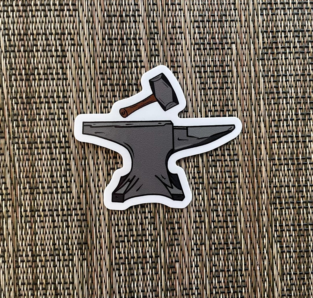 Anvil Sticker - Etsy