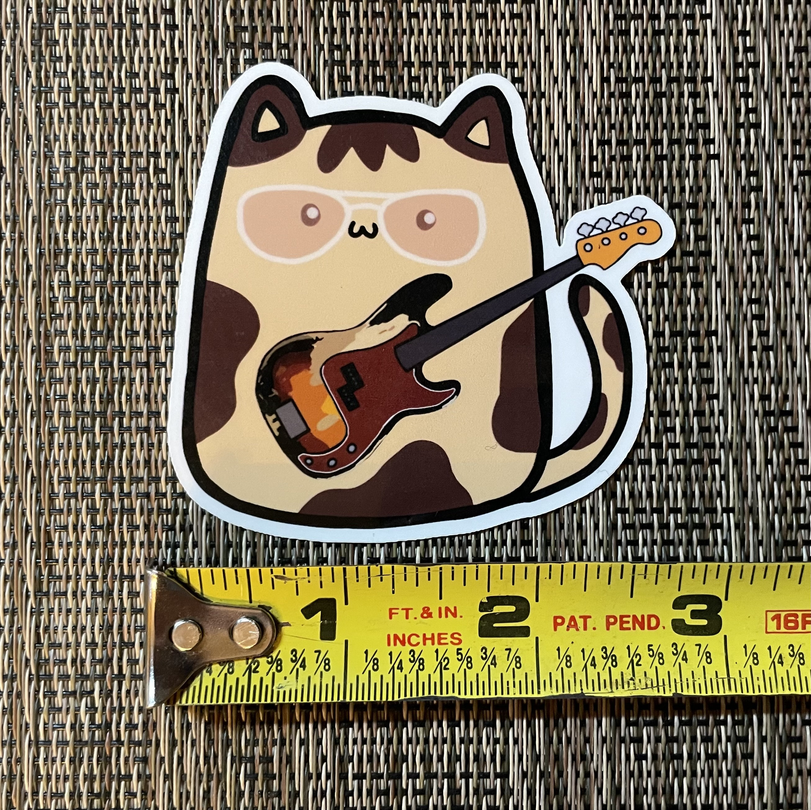 Weezer Inspired Kitty Stickers - Etsy
