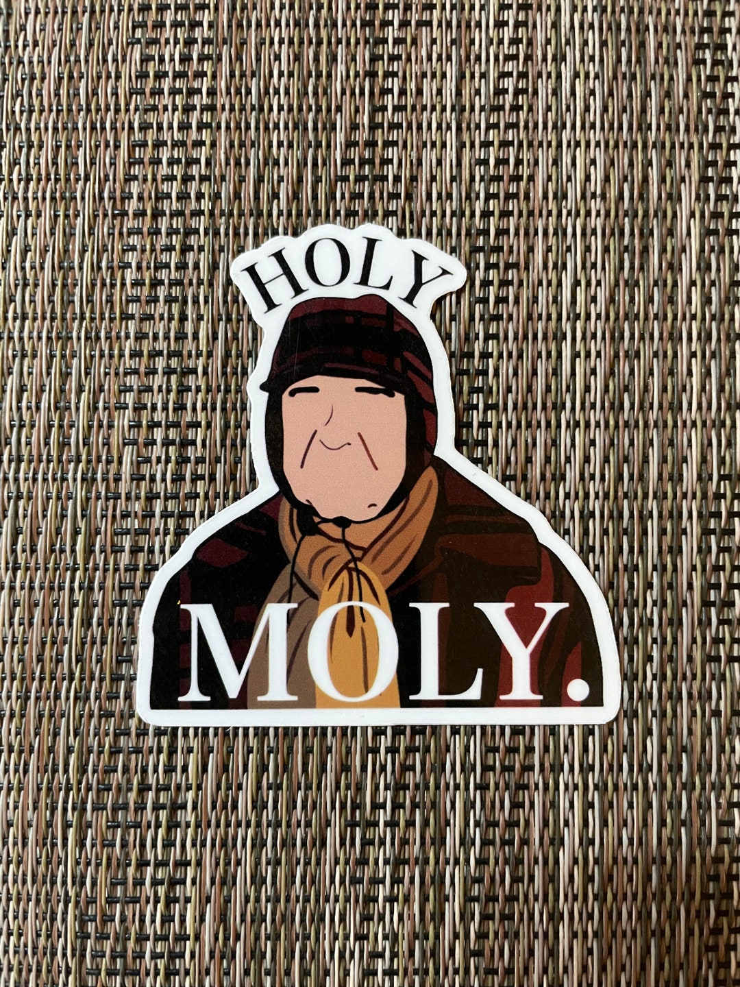 Grumpy Old Men Inspired Sticker Holy Moly - Etsy