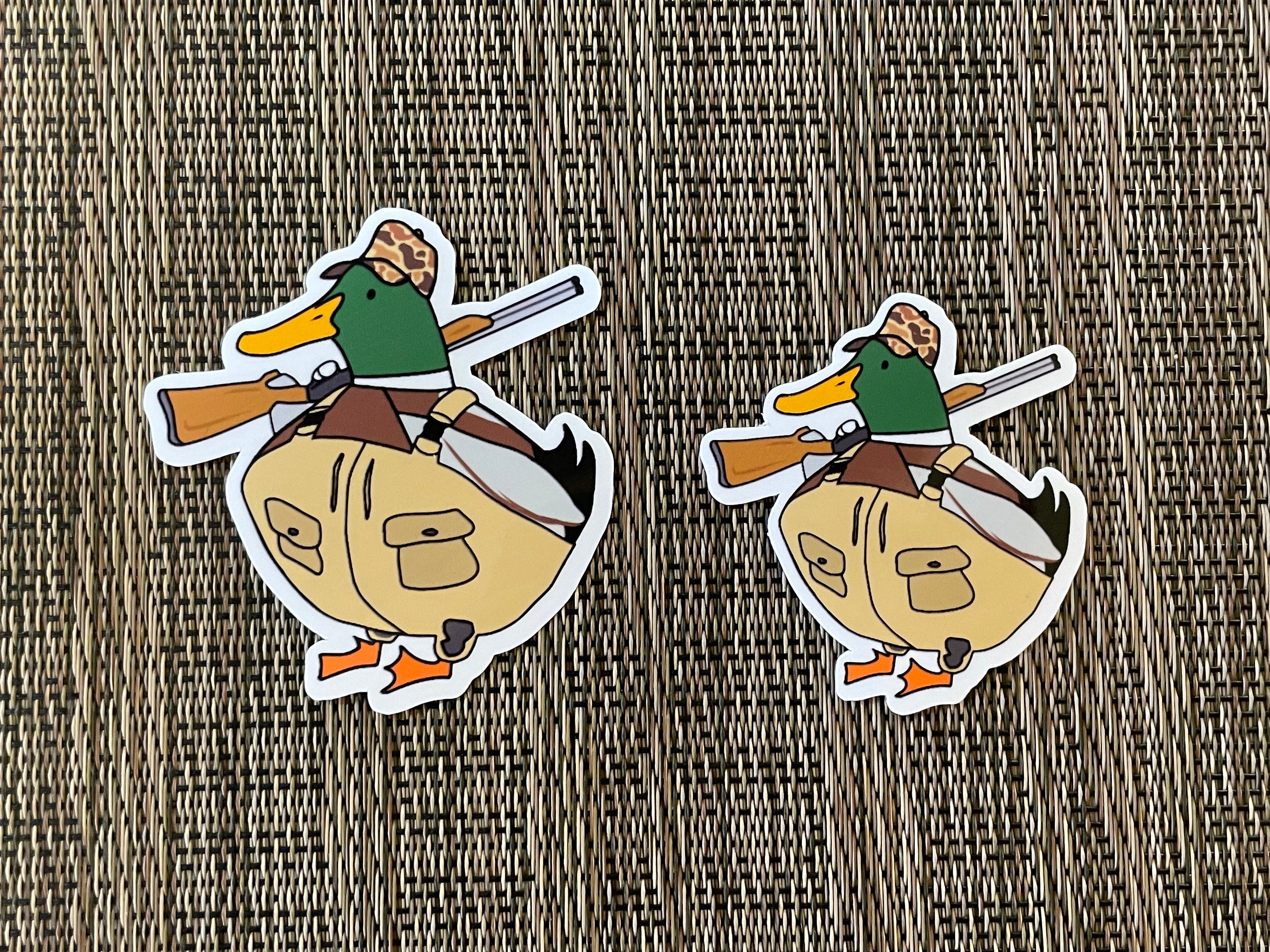 Mallard Duck Hunting Sticker - Etsy