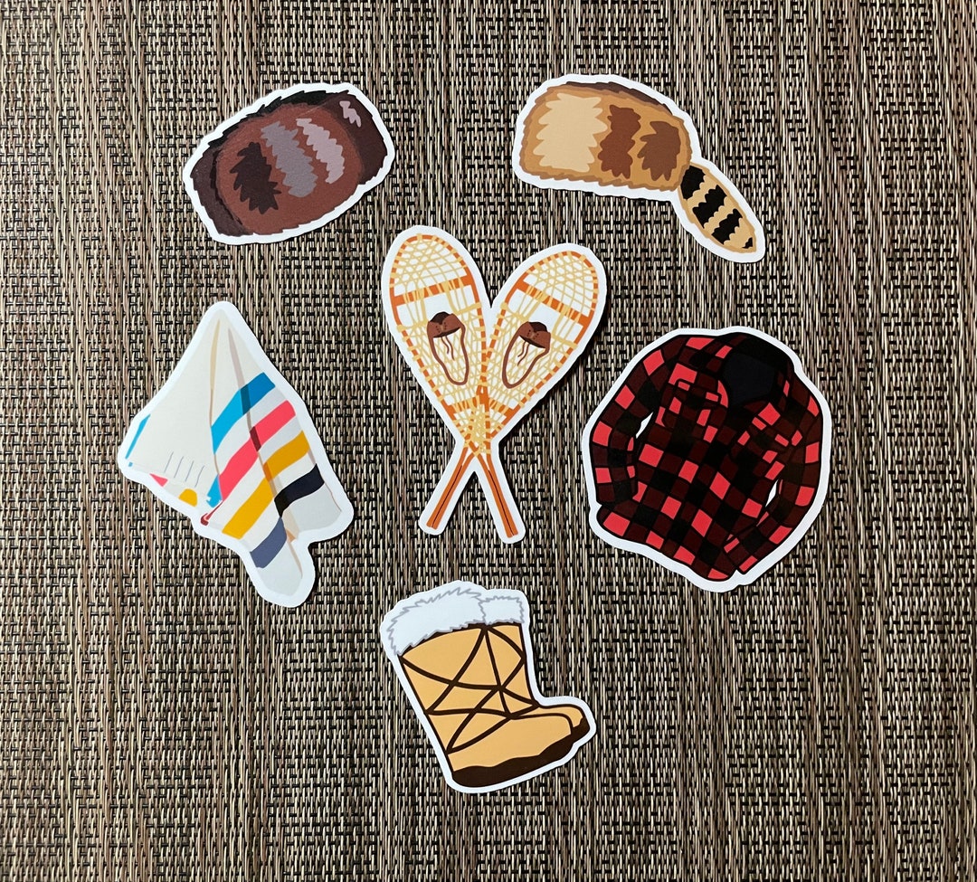 Northwoods Stickers - Etsy