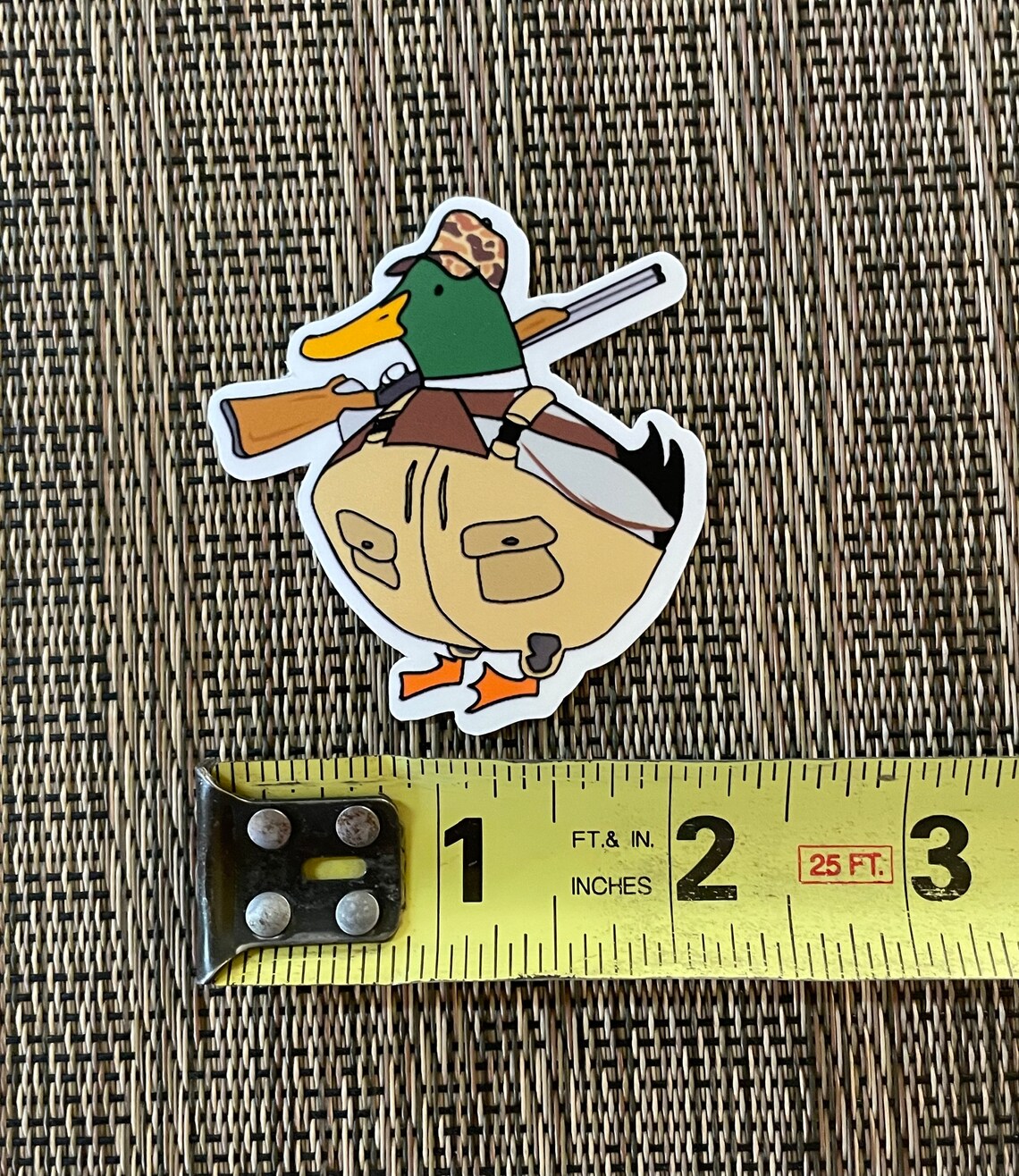 Mallard Duck Hunting Sticker - Etsy