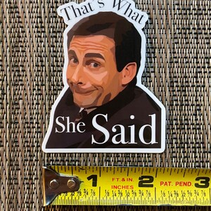 That’s What She Said Sticker - Etsy