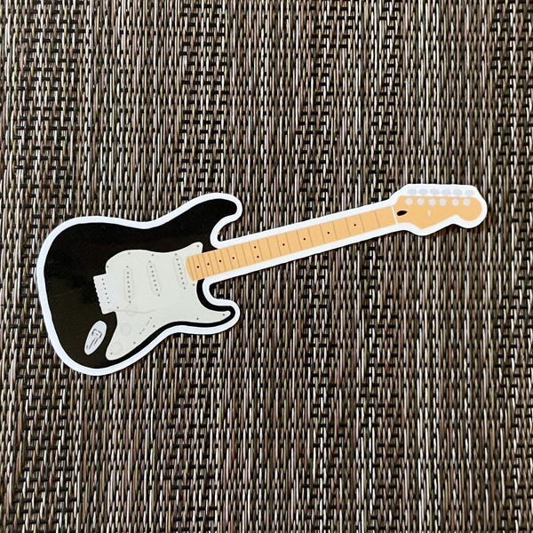Fender Guitar Decal - Etsy