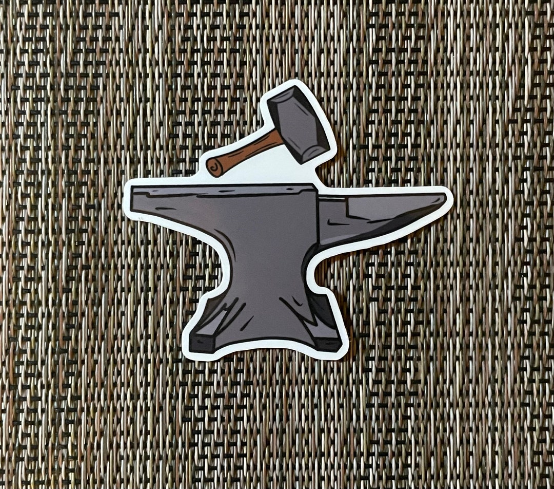 Anvil Sticker - Etsy