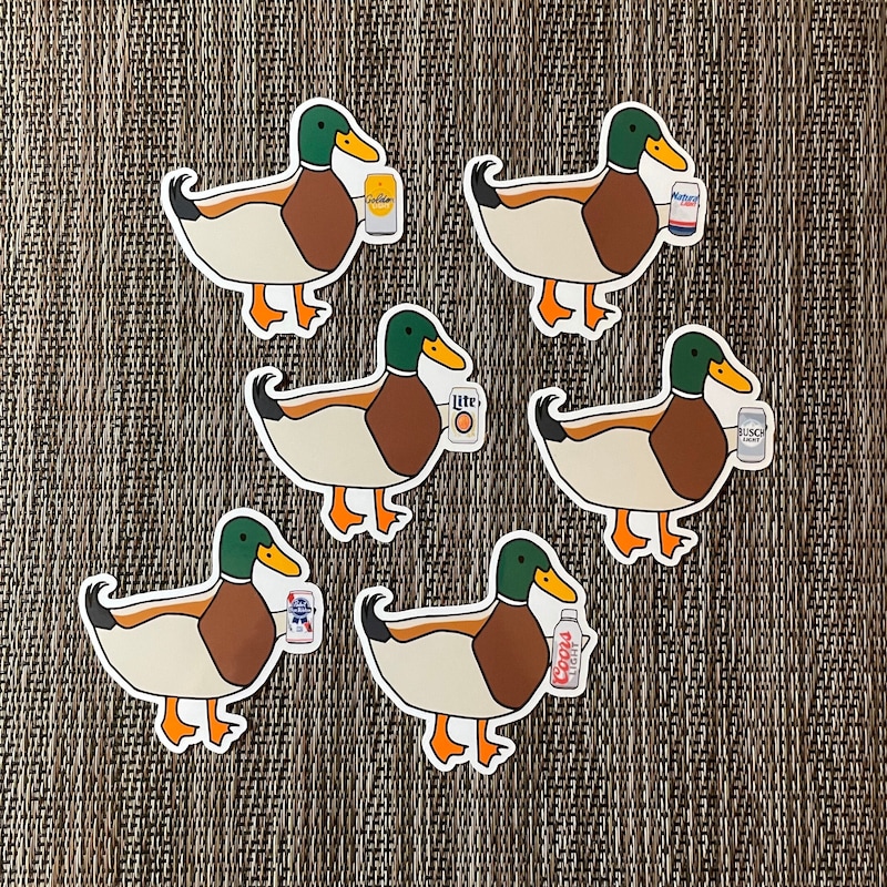 Mallard Bumper Sticker - Etsy