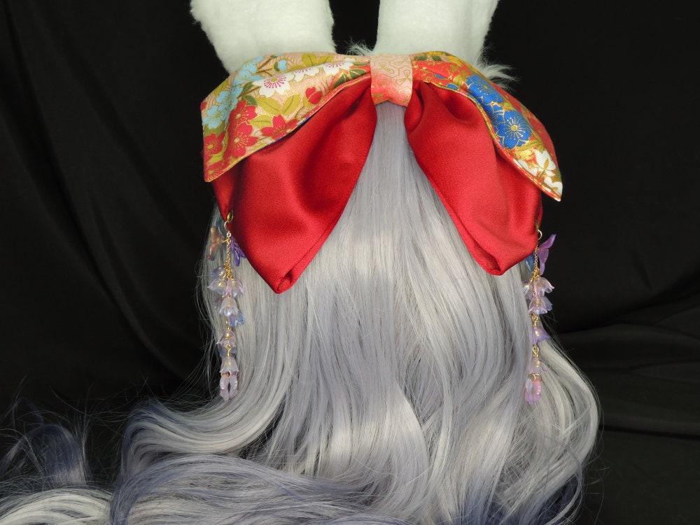 FFXIV Far Eastern Schoolgirl Hair Ribbon Cosplay - Etsy