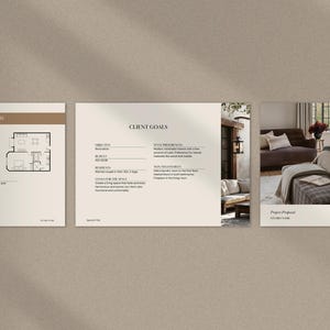 Interior Design Proposal Template | Project Proposal Template for ...