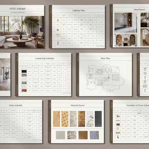 Interior Design Bundle | Investment Guide | Interior Design Proposal ...