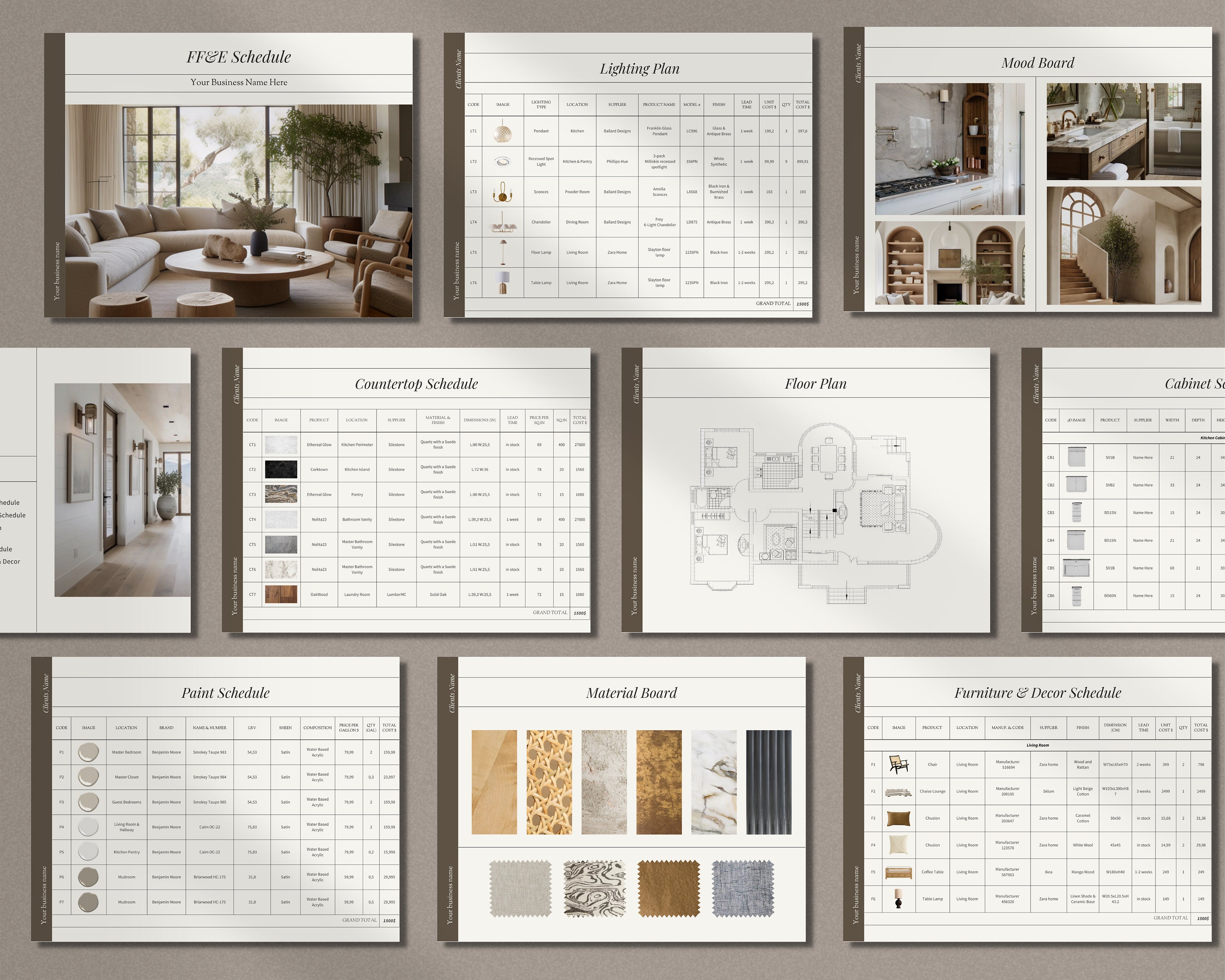 Interior Design Bundle Investment Guide Interior Design Proposal ...