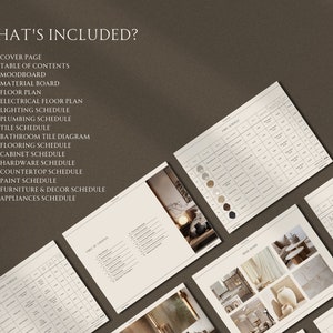 FF&E Schedule | Interior Design Furniture, Fixtures and Finishes ...