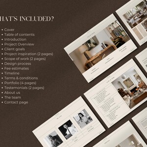 Interior Design Proposal Template | Interior Design Presentation ...