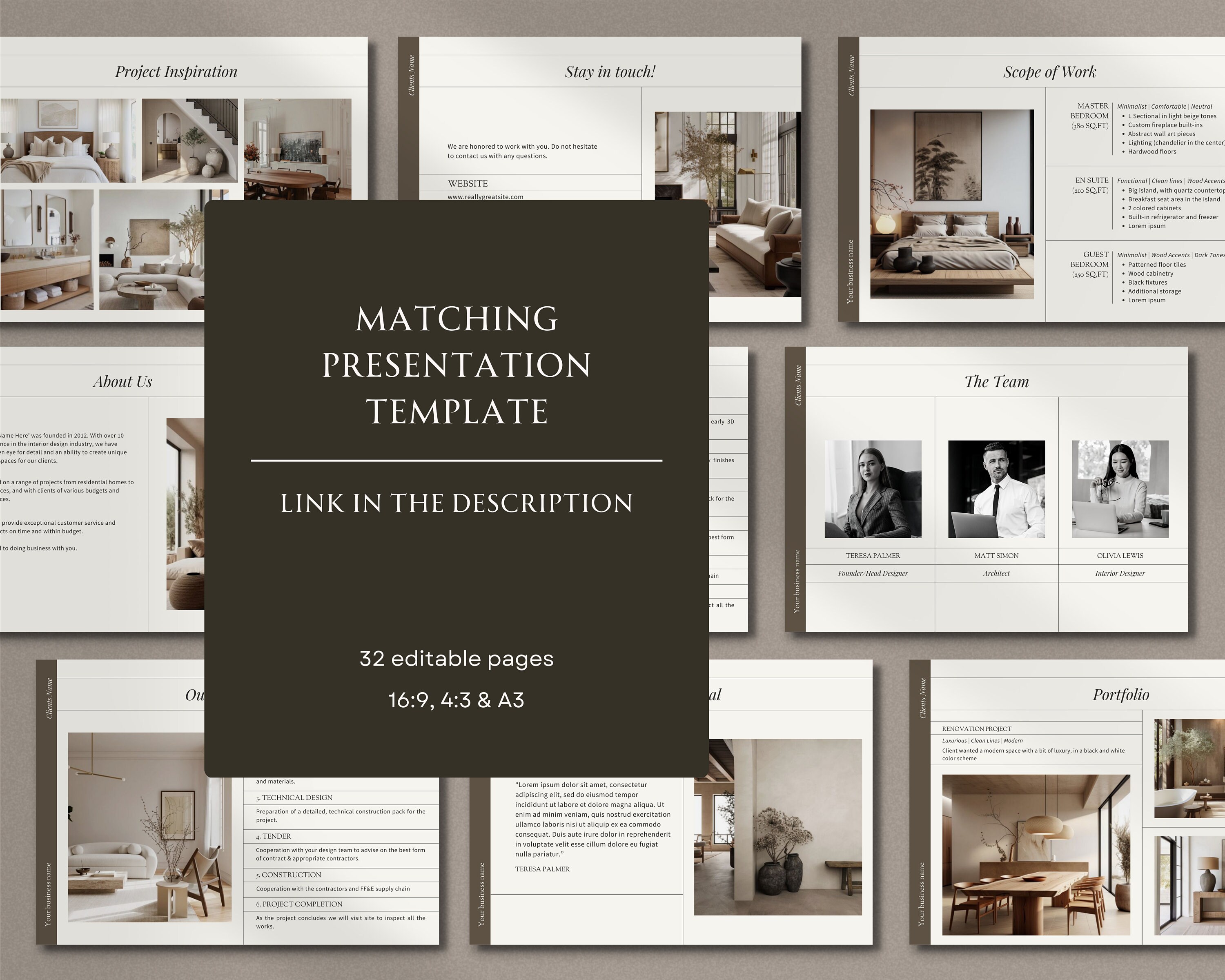 Interior Design Proposal Interior Design Presentation Project Proposal ...