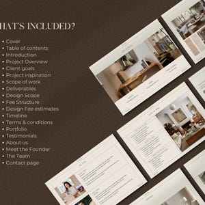 Interior Design Proposal Template | Interior Design Presentation ...