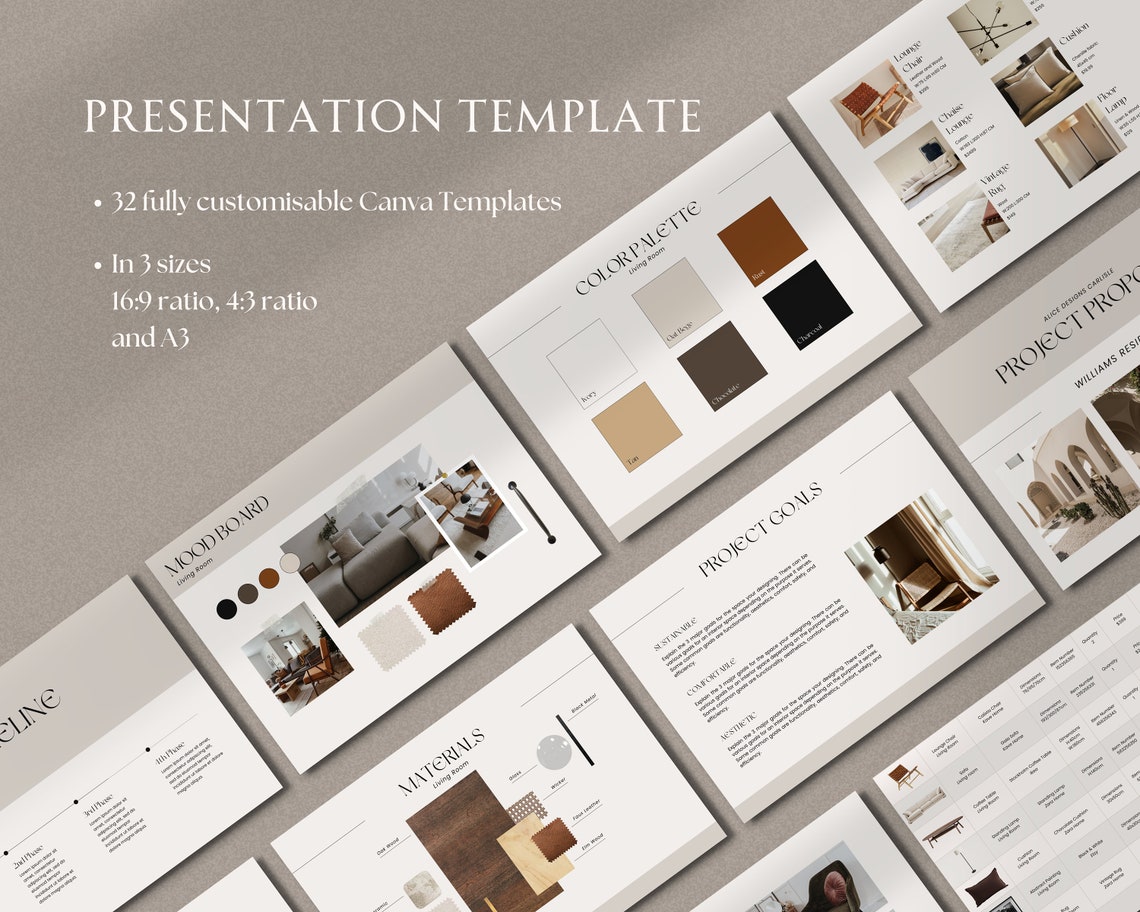 Interior Design Bundle Interior Design Proposal Interior Design Client ...