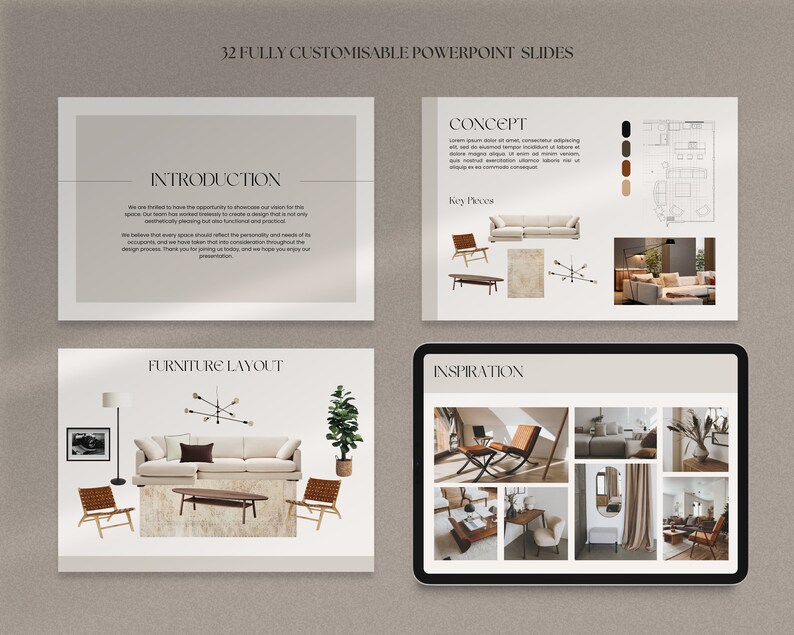 Interior Design Client Presentation Interior Design Powerpoint Design ...