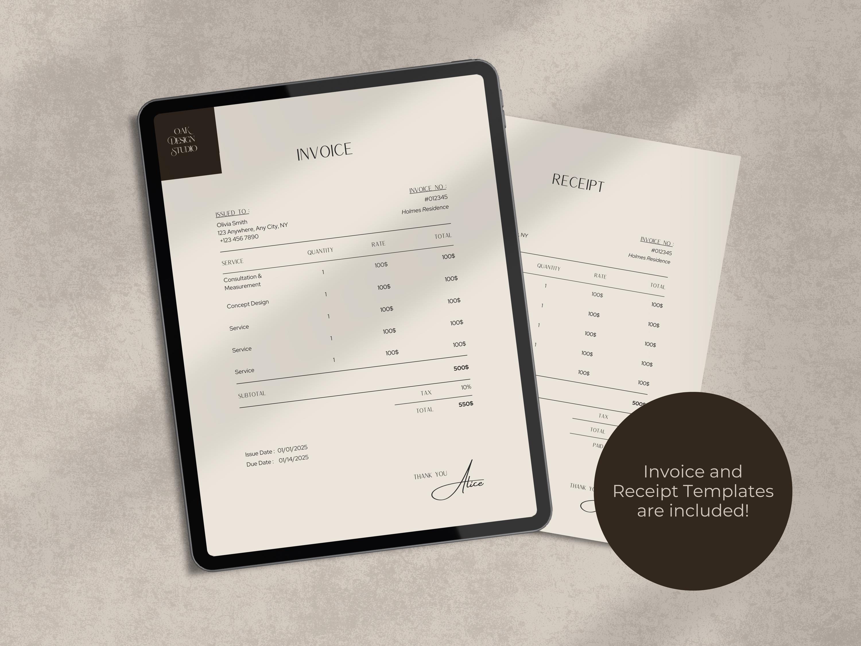 Interior Design Welcome Guide Template | Interior Design Welcome Packet ...