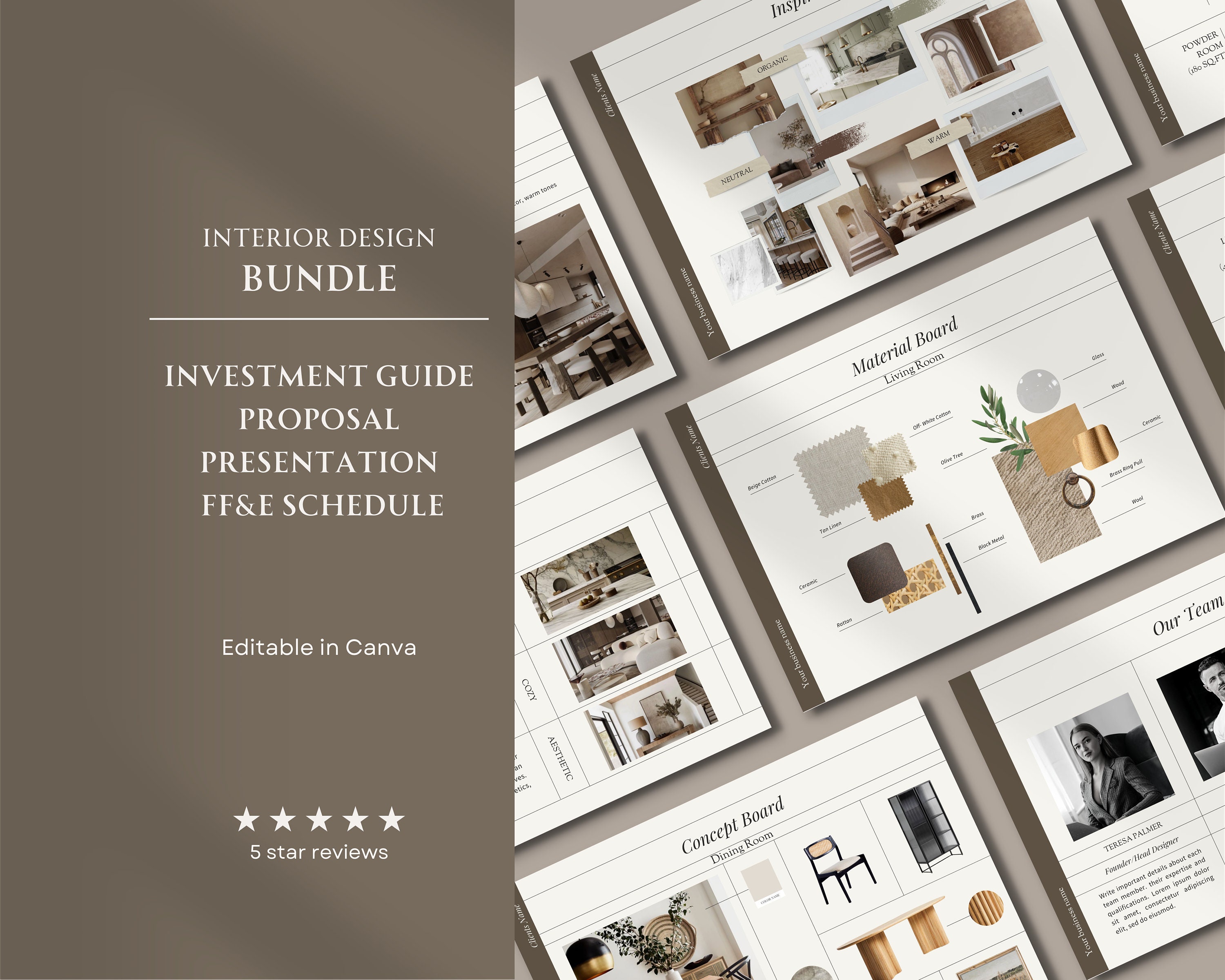 Interior Design Bundle Investment Guide Interior Design Proposal ...